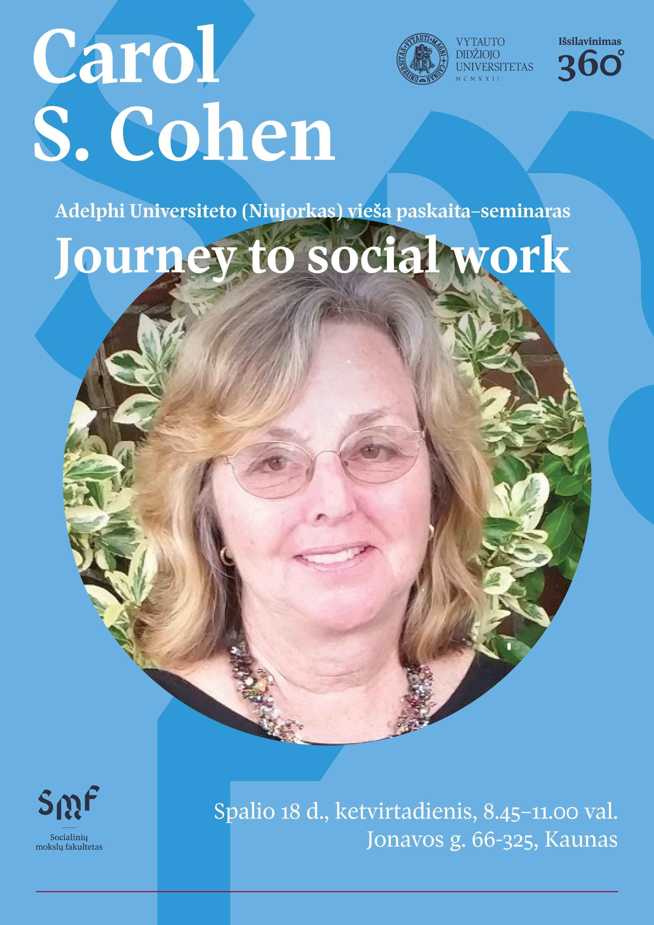 Adelphi University Prof. Carol S. Cohen to Hold Lecture at VMU | VDU